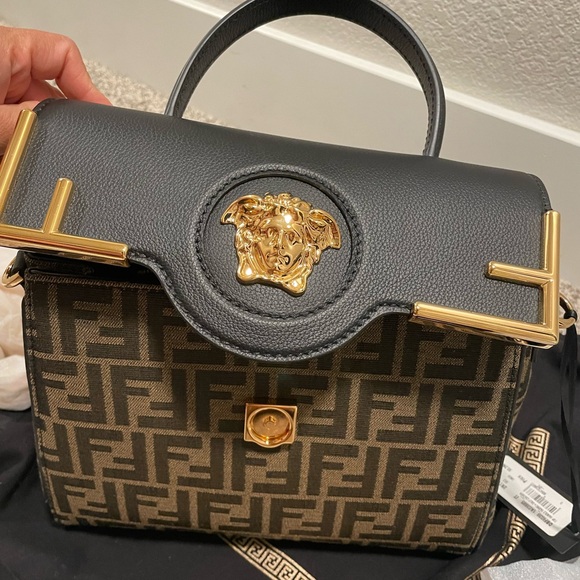 Fendi | Bags | Fendace Fendi And Versace Collaboration Limited Edition ...